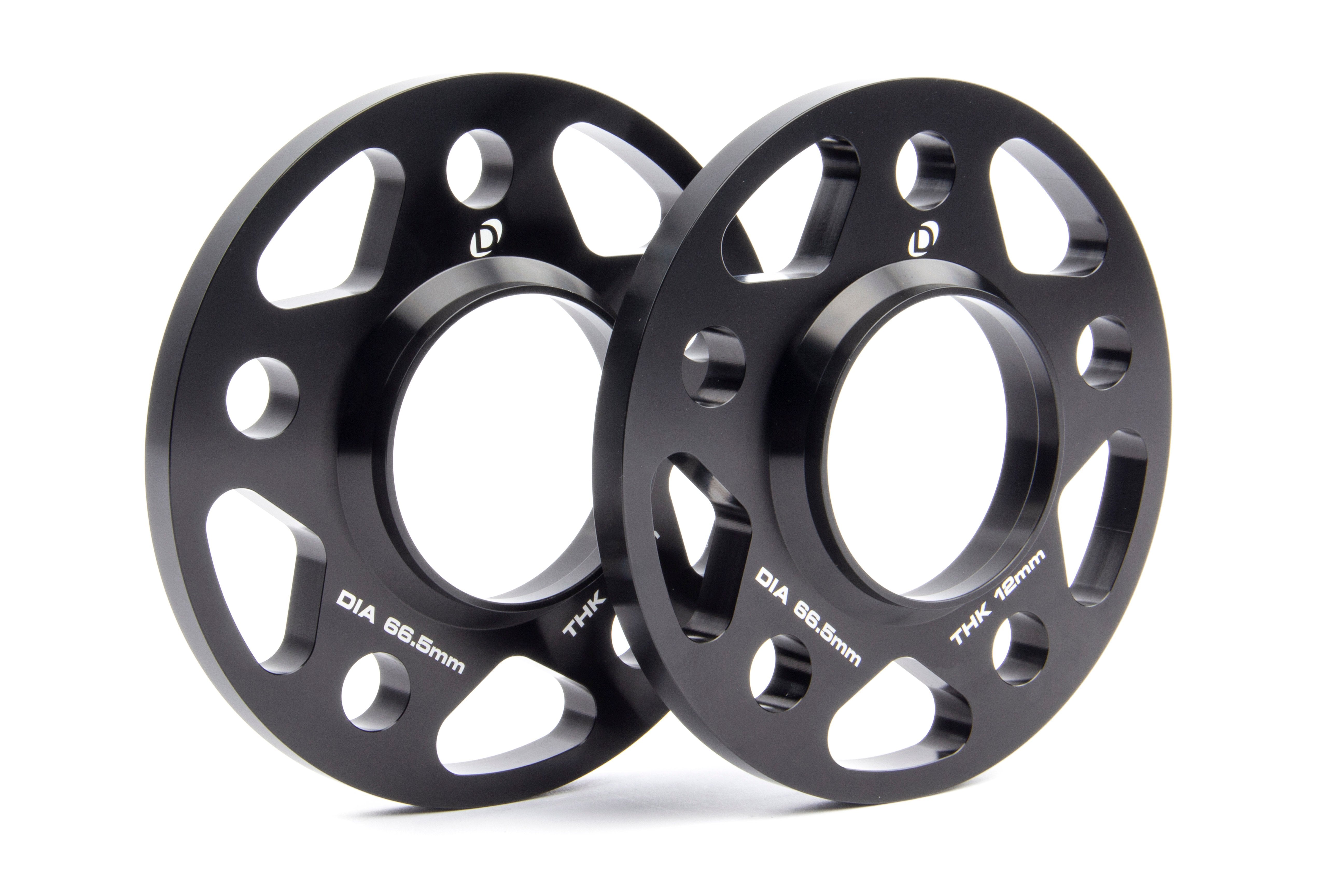 Dinan Spacers; 5x112 - 66.5mm CB - 12mm Thick – BimmerNetwork