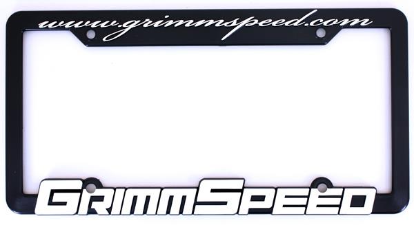 GrimmSpeed License Plate Frame (Pair) – BimmerNetwork