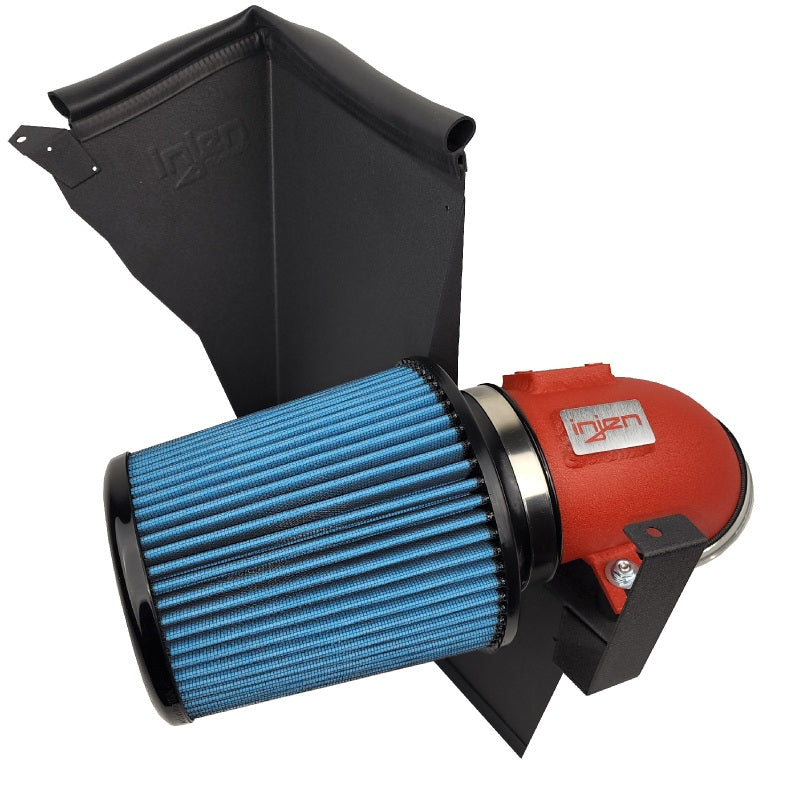 Injen 2020 BMW M340i SP Short Ram Air Intake System Wrinkle Red Finish ...